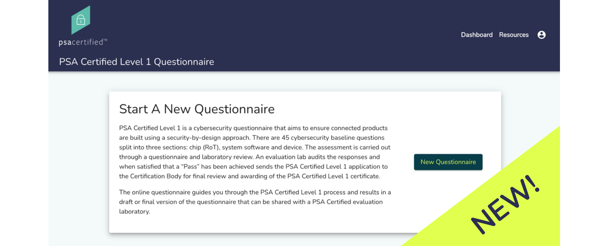 Online Questionnaire Makes IoT Security Certification Easier