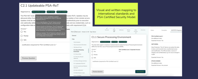 Online Questionnaire Makes IoT Security Certification Easier