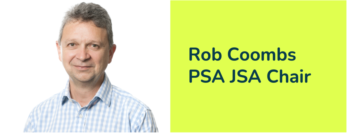 Welcome to 2023 | Letter from PSA Certified Chair | Rob Coombs