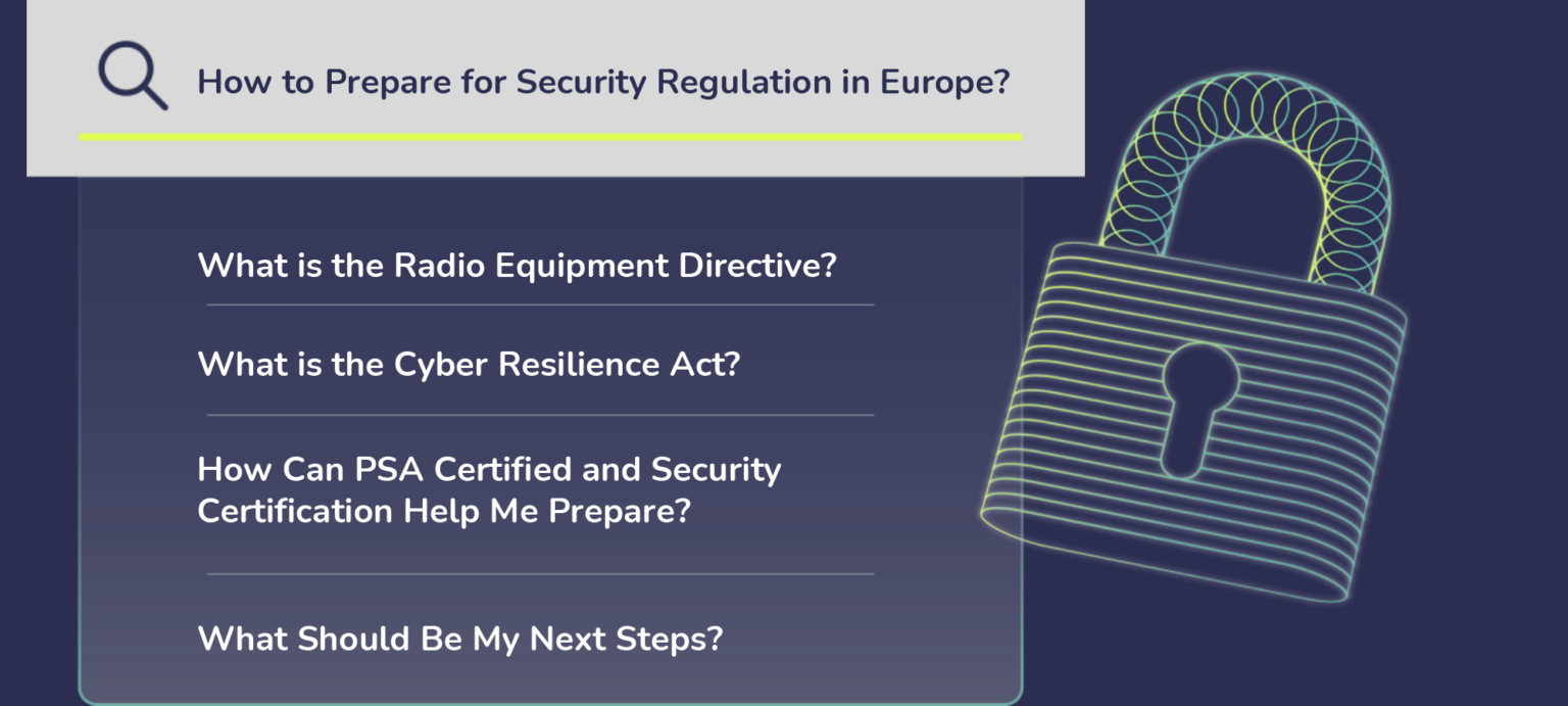 How to Prepare for CRA and RED | IoT Security Regulation